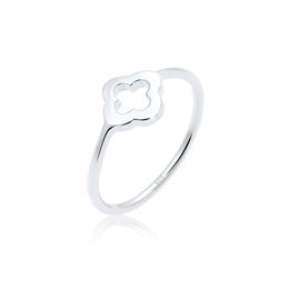 Silberring Elli "Ring Kleeblatt Gl&uuml;cksbringer Luck 925 Sterling Silber" Gr. 54, silber, Fingerringe, Damen, 54, Silber 925 (Sterlingsilber), Silberring