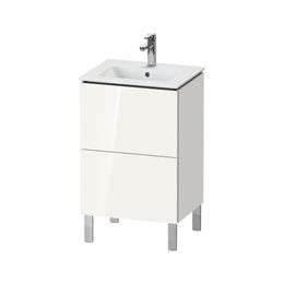 Duravit Waschtischunterschrank L-Cube 52x42,1x70,4cm, 2 Ausz., steh., we hgl (LC667108585)