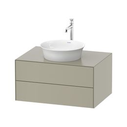 Duravit Waschtischunterschrank White Tulip 80x55cm, T m, 2 La, 1 Konsolenpl., wandh&auml;ngend (WT498506060)