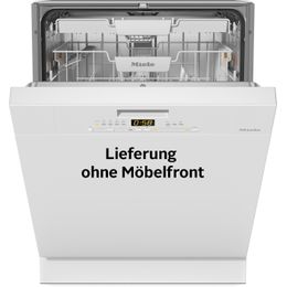 Miele teilintegrierbarer Geschirrsp&uuml;ler "G 5611 SCi Active", Energieeffizienz: A, silber (wei&szlig;), B:59,8cm H:80,5cm T:57cm, Geschirrsp&uuml;ler, teilintegrierbarer Geschirrsp&uuml;ler