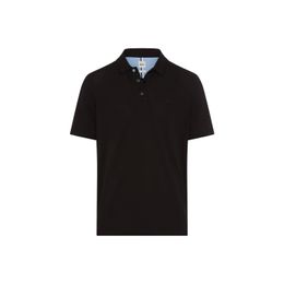 Poloshirt Brax "Poloshirt Pete 1er Pack", Herren, Gr. XXL, schwarz, Obermaterial: 96% Baumwolle CO. 4% Elasthan EL., Shirts Poloshirt