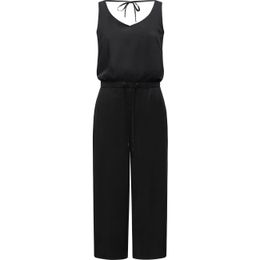 Jumpsuit Ragwear "Jumpsuit Suky", Damen, Gr. XXL, N-Gr, schwarz (schwarz24), Obermaterial: 80% Viskose CV. 20% Polyester PES., Overalls Jumpsuit