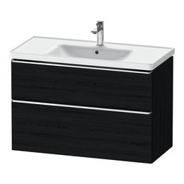 Duravit Waschtischunterschrank D-Neo 98,4x45,2cm, ch/Ei s, 1 Schubk., 1 Ausz. (DE4356010160000)