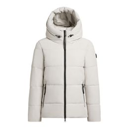 Steppjacke Khujo "Steppjacke Fanc2-YM", Damen, Gr. XXL, beige (cotton cream), Obermaterial: 90% Polyester PES. 10% Elasthan EL. Obermaterial: Futter: 100% Nylon NY. 100% Polyester PES., Jacken Steppjacke