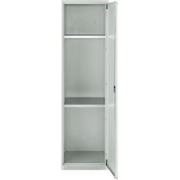 Sch&auml;fer Shop Sch&auml;fer Shop Genius Mehrzweckschrank FS, modular, abschlie&szlig;bar, ohne Mittelwand, 2 Fachb&ouml;den, B 545 x T 520 x H 1950 mm, Stahl, lichtgrau
