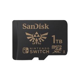 Sandisk Speicherkarte "microSDXC Extreme, Nintendo licensed Zelda Edition", schwarz, 1000 GB, Speicherkarten, Speicherkarte