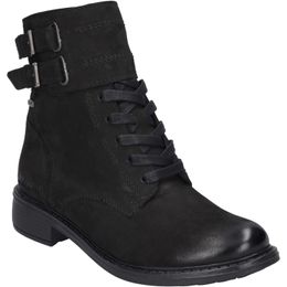 Stiefelette Josef Seibel "Selena 51, schwarz", Damen, Gr. 36, schwarz, Obermaterial: 100% Rindsleder Leather cow., Schuhe Stiefelette