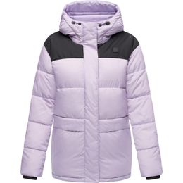 Anorak Ragwear "Steppjacke Wikesh", Damen, Gr. XXL, lila (lavender), Obermaterial: 100% Nylon NY. 100% Polyester PES. Obermaterial: Futter: 100% Polyester PES. 100% Polyester PES., Jacken Anorak