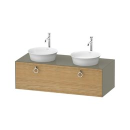 Duravit Waschtischunterschrank White Tulip 130x55cm, E Nat StG g, k Ein/m Be (WT4983BH5H20010)