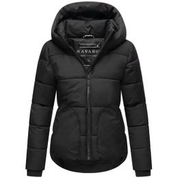 Steppjacke Navahoo "Steppjacke Lachperle XIV", Damen, Gr. XL, schwarz, Obermaterial: 100% Polyester Pol. recyc.. Obermaterial: Futter: 100% Polyester Pol. recyc.. 100% Polyester Pol. recyc.., Jacken Steppjacke