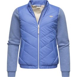 Outdoorjacke Ragwear "Outdoorjacke Zabava", Damen, Gr. L, blau (blau24), Obermaterial: 100% Polyester PES. Obermaterial: 70% Baumwolle CO. 30% Polyester PES. Futter: 100% Polyester PES. 100% Polyester PES., Jacken Outdoorjacke
