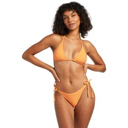 Bikini-Hose Billabong "Tanlines Tie Side", Damen, Gr. XL, US-Gr&ouml;&szlig;en, orange (orange peel), 91% Polyester, 9% Elasthan, Badehosen Bikini-Hose