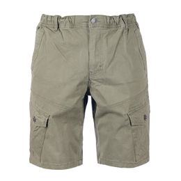 Cargoshorts Top Gun "Cargoshorts TG25005", Herren, Gr. 34, US, gr&uuml;n (olive), Obermaterial: 98% Baumwolle CO. 2% Elasthan EL., Hosen Cargoshorts