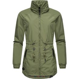 Outdoorjacke Ragwear "&Uuml;bergangsjacke Tacy", Damen, Gr. L, gr&uuml;n (olive), Obermaterial: 100% Polyester PES. Obermaterial: Futter: 100% Polyester PES., Jacken Outdoorjacke
