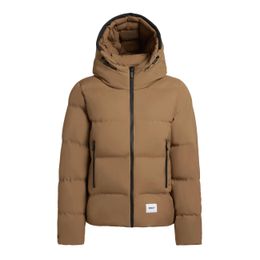 Winterjacke Khujo "Winterjacke Liev-YM", Damen, Gr. M, beige (schwarz beach beige), Obermaterial: 100% Nylon NY. Obermaterial: Futter: 100% Nylon NY. 100% Polyester PES., Jacken Winterjacke