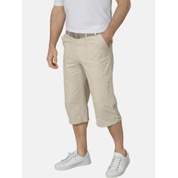 Bermudas Babista "Bermuda FIOREZELLO", Herren, Gr. 50, N-Gr, beige, Obermaterial: 100% Baumwolle CO., regular fit, Hosen Bermudas