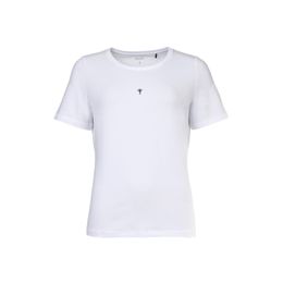 JOOP! T-Shirt JOOP "T-Shirt Cosy 1er Pack", Damen, Gr. M, wei&szlig;, Obermaterial: 95% Baumwolle CO. 5% Elasthan EL., Shirts T-Shirt