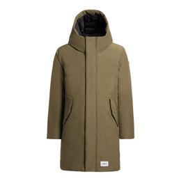 Wintermantel Khujo "Wintermantel Fogg", Herren, Gr. XL, gr&uuml;n (scrub gr&uuml;n), Obermaterial: 100% Polyester PES. Obermaterial: Futter: 100% Nylon NY. 100% Polyester PES., M&auml;ntel Wintermantel