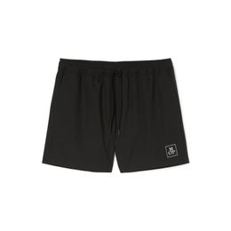 Marc O'Polo Badeshorts MARC O'POLO "Badeshorts Woven Swim Shorts ESSENTIALS 1er Pack", Gr. XL, N-Gr, schwarz, Obermaterial: 100% Polyester PES., Badehosen Badeshorts