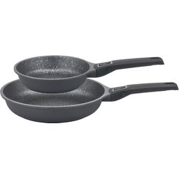 Pfannen-Set GSW "Easy Click", schwarz, &Oslash;:28cm, Pfannen, Pfannen-Set, Induktion