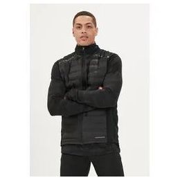 Funktionsweste Endurance "MIDAN", Herren, Gr. XL, schwarz, 100% Polyester, normal, hoch geschlossener Ausschnitt, Westen Funktionsweste, mit w&auml;rmenden Steppeins&auml;tzen