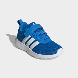 Sneaker adidas Sportswear, M&auml;dchen, Gr. 34, lucid ray blau, cloud wei&szlig;, lucid ray blau, Synthetik, Textil, Schuhe Sneaker, mit Klettverschluss, f&uuml;r Kinder