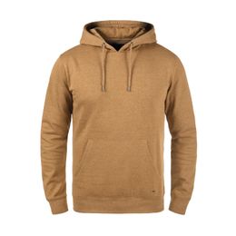 !Solid Kapuzenpullover SOLID "Hoodie SDBert", Herren, Gr. XXL, braun (braun mel), Web, Obermaterial: 70% Baumwolle CO. 30% Polyester PES., unifarben, Pullover Kapuzenpullover