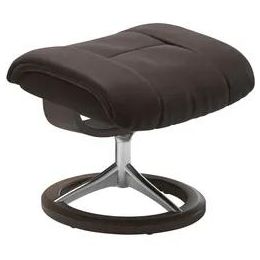 Fu&szlig;hocker stressless "Mayfair", braun (chocolate paloma), B:55cm H:41cm T:39cm, Leder BATICK: BATICK ist ein leicht korrigiertes, durchgef&auml;rbtes und genarbtes M&ouml;belleder, bei dem die meisten Unebenheiten und Spuren in der Regel entfernt wurden.;Leder PALOMA: PALOMA ist ein durchgef&auml;rbtes Semianilin-M&ouml;belleder mit nat&uuml;rlicher Narbung.;ROHLEDER Stoff Q2 FARON: Ein fester zuverl&auml;ssiger Boucl&eacute; mit ein