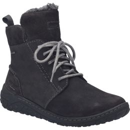 Stiefelette Josef Seibel "Ruby 53, titan", Damen, Gr. 36, grau (titan), Obermaterial: 100% Rindsleder Leather cow., Schuhe Stiefelette