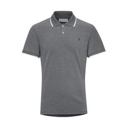 Poloshirt Casual Friday "Poloshirt CFTristan", Herren, Gr. XXXL, schwarz (anthrazit schwarz), Obermaterial: 100% Baumwolle CO., regular fit normal, Shirts Poloshirt