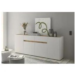 Sideboard Home Affaire "City/Giron, moderner Schrank, Kommode, Stauraumschrank", wei&szlig;, B:223,5cm H:84cm T:40cm, FSC-zertifizierter Holzwerkstoff, Sideboards, Sideboard, zeitlos, modern, ausreichend Stauraum, vielseitig einsetzbar