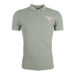 T-Shirt Top Gun "Polo Shirt TG20193156", Herren, Gr. 3XL, gr&uuml;n (mint), Obermaterial: 100% Baumwolle CO., Shirts T-Shirt
