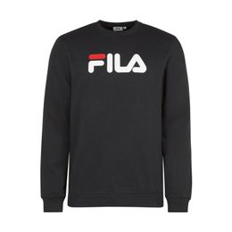 Sweatshirt Fila "Sweatshirt BARBIAN crew sweat", Damen, Gr. XS, schwarz, Obermaterial: 80% Baumwolle CO. 20% Polyester PES., Sweatshirts Sweatshirt
