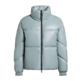 Steppjacke Khujo "Outdoorjacke Khalia", Damen, Gr. M, blau (light blau), Obermaterial: 100% Polyurethan PU. Obermaterial: Futter: 100% Polyester PES. 100% Polyester PES., Jacken Steppjacke