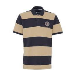 Poloshirt FQ1924 "Poloshirt FQPeter", Herren, Gr. XXL, beige (crockery), Obermaterial: 96% Baumwolle CO. 4% Elasthan EL., regular fit normal, Shirts Poloshirt