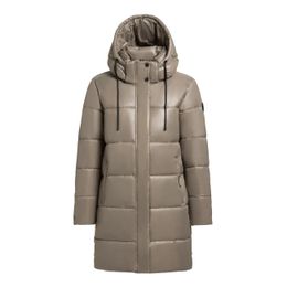 Steppjacke Khujo "Steppjacke Jadet2-YM", Damen, Gr. XXL, beige (champagne beige), Obermaterial: 100% Nylon NY. Obermaterial: Futter: 100% Nylon NY. 100% Polyester PES., Jacken Steppjacke