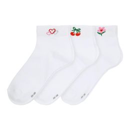 Gina Benotti 3 Paar Damen Sneaker-Socken im Set