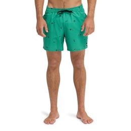 Boardshorts Quiksilver "Stretch Printed Volley 16", Herren, Gr. XXL, leprechaun spaced out, Obermaterial: 92% Microfaser, 8% Elasthan;, Hosen Boardshorts