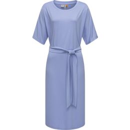 Shirtkleid Ragwear "Sommerkleid Pallerma", Damen, Gr. M, N-Gr, blau, Obermaterial: 70% Modal CMD. 30% Polyester PES., Kleider Shirtkleid