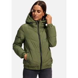 Winterjacke Marikoo "Marikoo Nayanaa Damen Winter Steppjacke N002", Damen, Gr. S, gr&uuml;n (olive), Obermaterial: 100% Polyester PES., Jacken Winterjacke