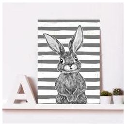 Metallbild queence "Gafa", wei&szlig; (farbe bild(er): wei&szlig;), B:20cm H:30cm, Metall, Stahl, Bilder, Stahlschilder