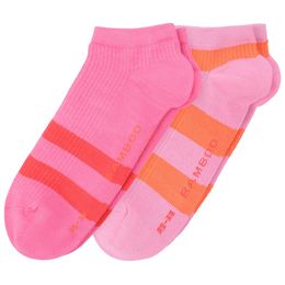 Gina Benotti 2 Paar Damen Sneaker-Socken mit Rippstruktur