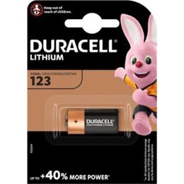 Lithium Batterie Duracell CR123A, 3V, 1 St&uuml;ck
