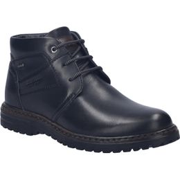 Stiefelette Josef Seibel "Erroll 52, schwarz", Herren, Gr. 46, schwarz, Obermaterial: 100% Rindsleder Leather cow., Schuhe Stiefelette