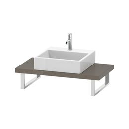 Duravit Konsole Compact L-Cube 80-200x48cm, 1 AS, St&auml; 4.5cm, f Gr hgl (LC100C08989)