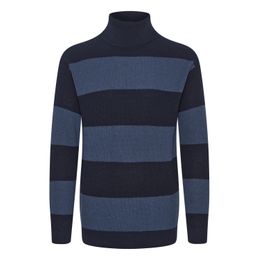 !Solid Rollkragenpullover SOLID "Rollkragenpullover SDSerge", Herren, Gr. XL, blau (insignia blau), Obermaterial: 100% Baumwolle CO recyc.., Pullover Rollkragenpullover