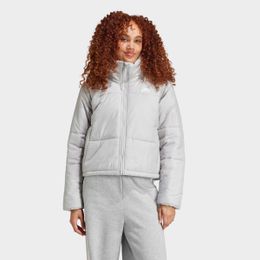 Winterjacke adidas Sportswear "BSC INSULATED", Damen, Gr. XL, grau (grau two), Obermaterial: 100% Polyester, clean, Jacken Winterjacke