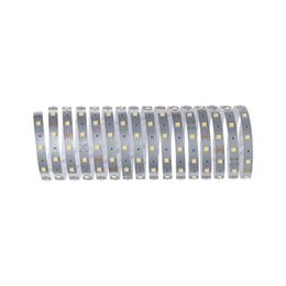 Paulmann LED-Streifen "MaxLED 250 Stripe 5m IP20 2700-6500K 17,5W 24V Silber", silber (silberfarben), Flammen 1 Stk., Lichterketten, TunableWhite, LED-Streifen