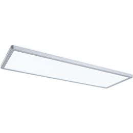 Paulmann LED Panel "Atria Shine", grau (chromfarben), 1, H: 2,8cm, 1 Stk., Leuchten, LED Panel