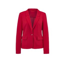Jackenblazer GOLDNER "Jersey-Blazer", Damen, Gr. 42, gr&uuml;n (royalblau), Obermaterial: 95% Polyester PES. 5% Elasthan EL., Sonstiges, Blazer Jackenblazer, keine/nicht relevant